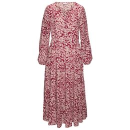 Lascana Kleid Damen Gr&ouml;&szlig;e 38 rosa / ros&eacute; / weinrot Sommerkleid