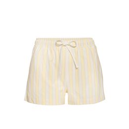 Vivance By Lascana Pyjamashorts 'Dreams' Damen Gr&ouml;&szlig;e S/M hellgelb / lila / wei&szlig; Sommerkleid