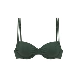 Copenhagen Studios Bikini Top female size 85 Dark green