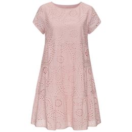 Buffalo Kleid Damen Gr&ouml;&szlig;e 34 rosa Sommerkleid