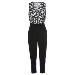 Lascana Overall Damen Gr&ouml;&szlig;e XS schwarz / wei&szlig;