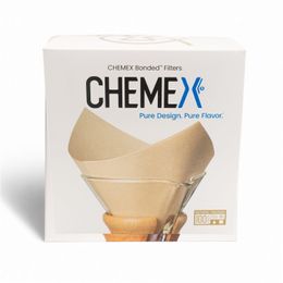 Chemex Filter quadratisch, natur, f&uuml;r 6, 8 und 10 Tassen-Karaffe
