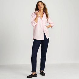 LANDS' END Soft Denim Boyfriend-Jeans Mid Waist f&uuml;r Damen, Damen, size: regular, Blau, Elasthan/Baumwoll-Mischung, by Lands' End