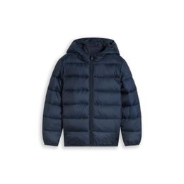Tom Tailor Jungen Lightweight Steppjacke aus wasserabweisendem Material, blau, Uni, Gr. 92/98