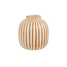 HOME STORY Vase orange Dolomite Ma&szlig;e (cm): H: 20,5 &Oslash;: 19 &raquo; H&ouml;ffner
