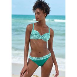 JETTE B&uuml;gel-Bikini, Gr&uuml;n, Gr. 42E, Damen, B&uuml;gel-Bikinis, Material: Polyamid, Elasthan