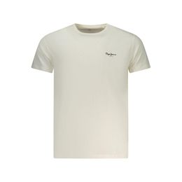 Pepe Jeans Bianco Baumwolle Herren T-Shirt