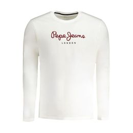 Pepe Jeans Bianco Baumwolle Herren T-Shirt