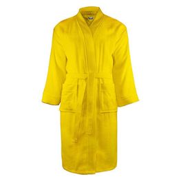 The One Towelling - "Classic" Morgenmantel f&uuml;r Herren/Damen Unisex (Gelb)