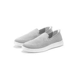 VIVANCE BY LASCANA Sneaker 'Slip-On-Sneaker,' grau Gr. 43 f&uuml;r Damen