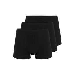 Schiesser Boxer shorts male size S Black