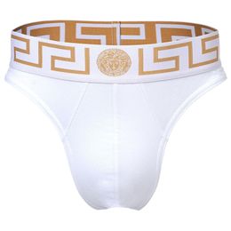 Versace Slip Herren Gr&ouml;&szlig;e M beige / wei&szlig;
