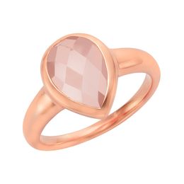 JAMELLI Ring Damen Gr&ouml;&szlig;e 56 rosegold / altrosa