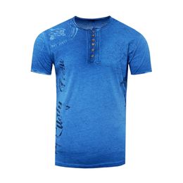 Rusty Neal T-Shirt Herren Gr&ouml;&szlig;e L indigo