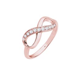 Elli Ring 'Infinity' Damen Gr&ouml;&szlig;e 52 rosegold / wei&szlig;