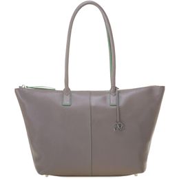 Mywalit Sorano Shopper Tasche Leder 31 cm Damen Gr&ouml;&szlig;e One Size grau