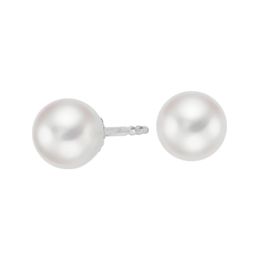 Christ Ohrstecker '87543412' Damen Gr&ouml;&szlig;e One Size perlwei&szlig;