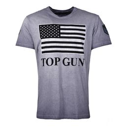 Top Gun T-Shirt 'Search' Herren Gr&ouml;&szlig;e L marine / schwarz