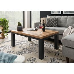Couchtisch Wildeiche 110x70x45 natur ge&ouml;lt VILLANDERS #128