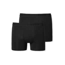 Schiesser Boxershorts Jungen Gr&ouml;&szlig;e 176 schwarz