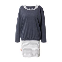Alife & Kickin Kleid 'SunnyAK' Damen Gr&ouml;&szlig;e 44 marine / wei&szlig; Sommerkleid