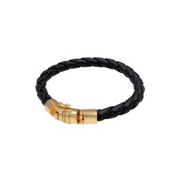 Kuzzoi Bracelet 'Basic' male size 23 Gold / Black