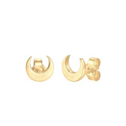 Elli Ohrringe 'Halbmond' Damen Gr&ouml;&szlig;e One Size gold