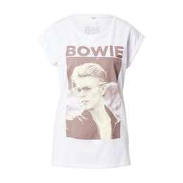 Merchcode T-Shirt Damen Gr&ouml;&szlig;e XXXL beige / braun / wei&szlig;