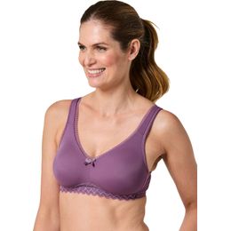 w&auml;schepur Damen Komfort-BH ohne B&uuml;gel violett, Gr&ouml;&szlig;e 90D