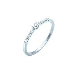 Elli DIAMONDS Ring 'Diamond' Damen Gr&ouml;&szlig;e 56 wei&szlig;