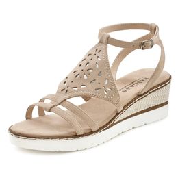 Lascana Sandale Damen Gr&ouml;&szlig;e 43 beige