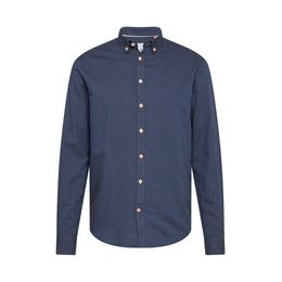 Kronstadt Button Up Shirt 'Johan Diego' male size XL Navy