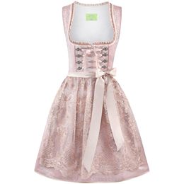 Stockerpoint Dirndl 'Amena' Damen Gr&ouml;&szlig;e 36 altrosa