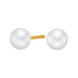 Christ Ohrstecker Damen Gr&ouml;&szlig;e One Size perlwei&szlig;