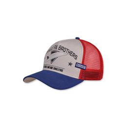 Coastal Cap Damen Gr&ouml;&szlig;e 55/60 hellbeige / navy / blutrot