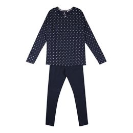 Sanetta Pajamas girl size 176 Dark blue / White