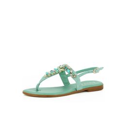 Evita Sandale 'OLIMPIA' Damen Gr&ouml;&szlig;e 40 mint