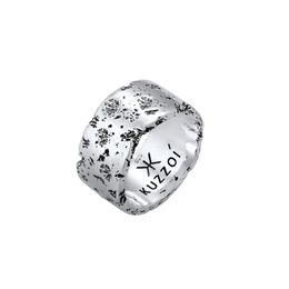 Kuzzoi Ring Herren Gr&ouml;&szlig;e 66 silber