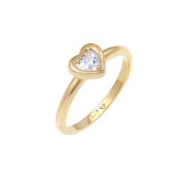 Elli Ring Herz Damen Gr&ouml;&szlig;e 54 gold