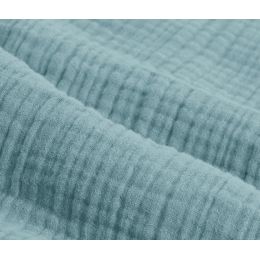 Tchibo - Musselin-Bettw&auml;sche - blau