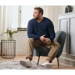 Tchibo - Leinen-Pullover - Herren - Gr. 4XL - dunkelblau