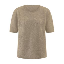 Peter Hahn - Rundhals-Pullover aus 100% Kaschmir, gr&uuml;n, Gr. 44 / L - Kaschmir