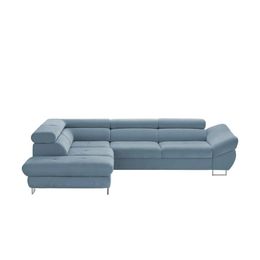 switch Ecksofa Fabio blau Ma&szlig;e (cm): B: 280 H: 69 T: 235.0 Sofas > Sofas nach Material > Stoffsofas &raquo; Sofa DE