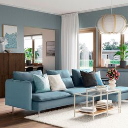IKEA S&Ouml;DERHAMN 4er-Sofa mit R&eacute;camiere