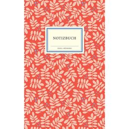 Notizbuch Insel-B&uuml;cherei 'Roter Bl&auml;tterzauber'