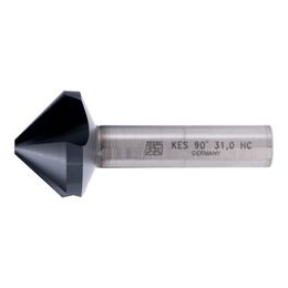 Pferd TOOLS HSS Kegel-und Entgratsenker 90&deg; &Oslash; 31 mm Schaft-&Oslash; 12 mm DIN 335 C HICOAT 3-Fl&auml;chenschaft (25202151)