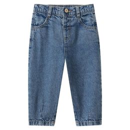 Topomini Baby Barrel-Jeans mit Used-Waschung