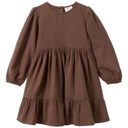 Topolino M&auml;dchen Musselin-Kleid mit Volant