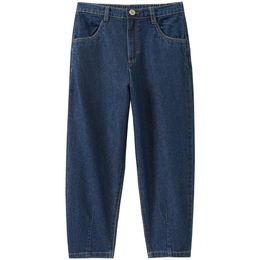 Topolino Jungen Barrel-Jeans mit Used-Waschung