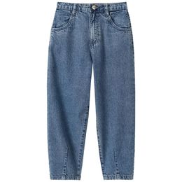Topolino Jungen Barrel-Jeans mit Used-Waschung